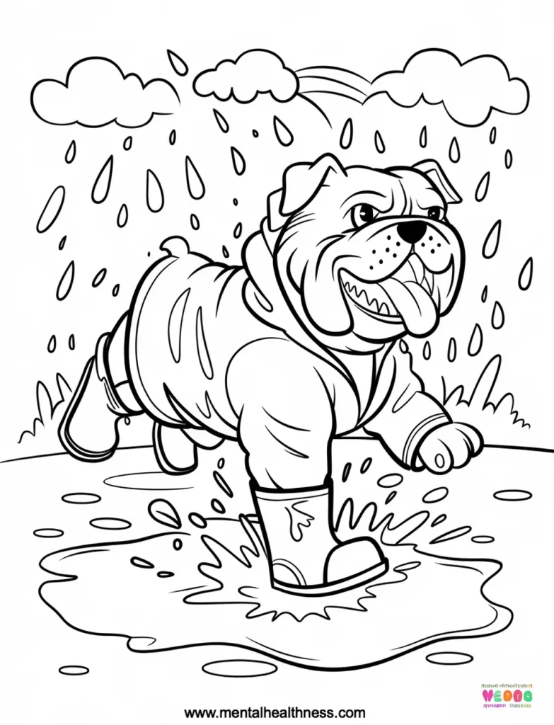 Bulldog Coloring Pages (Free PDF Printables)
