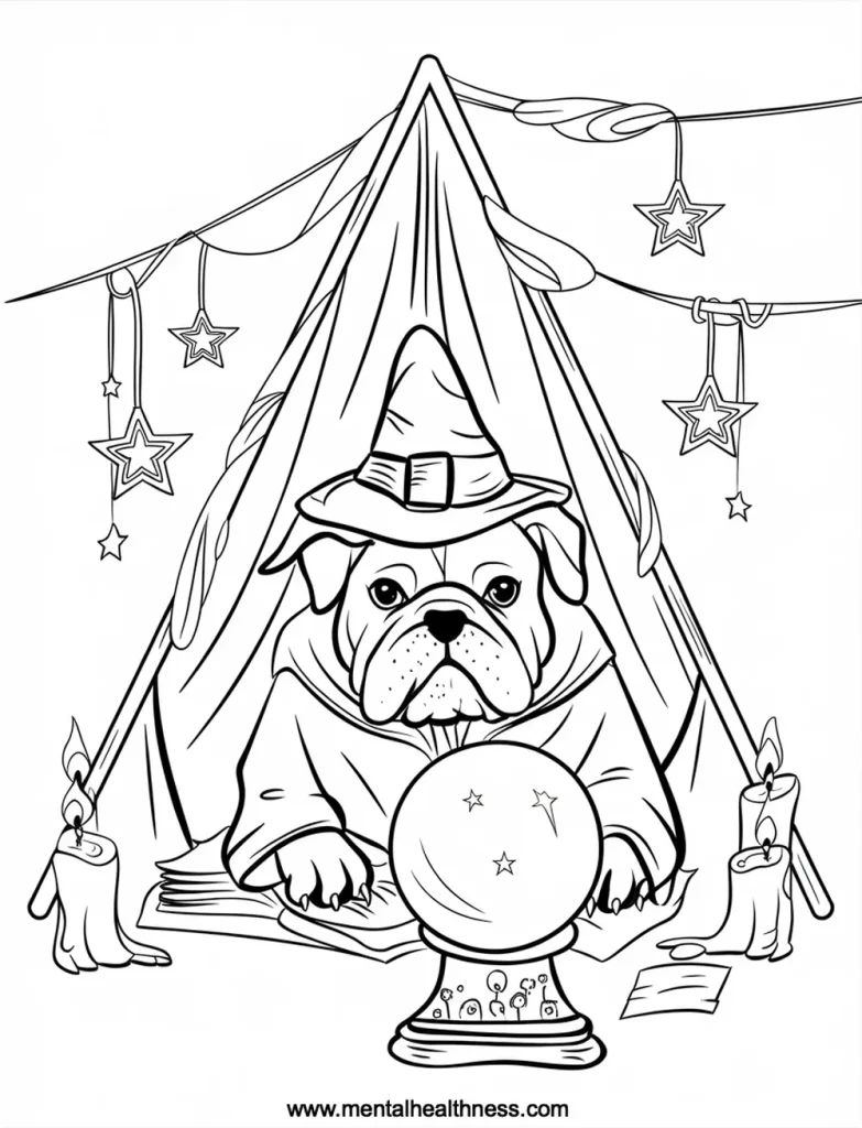 Bulldog Coloring Pages (Free PDF Printables)